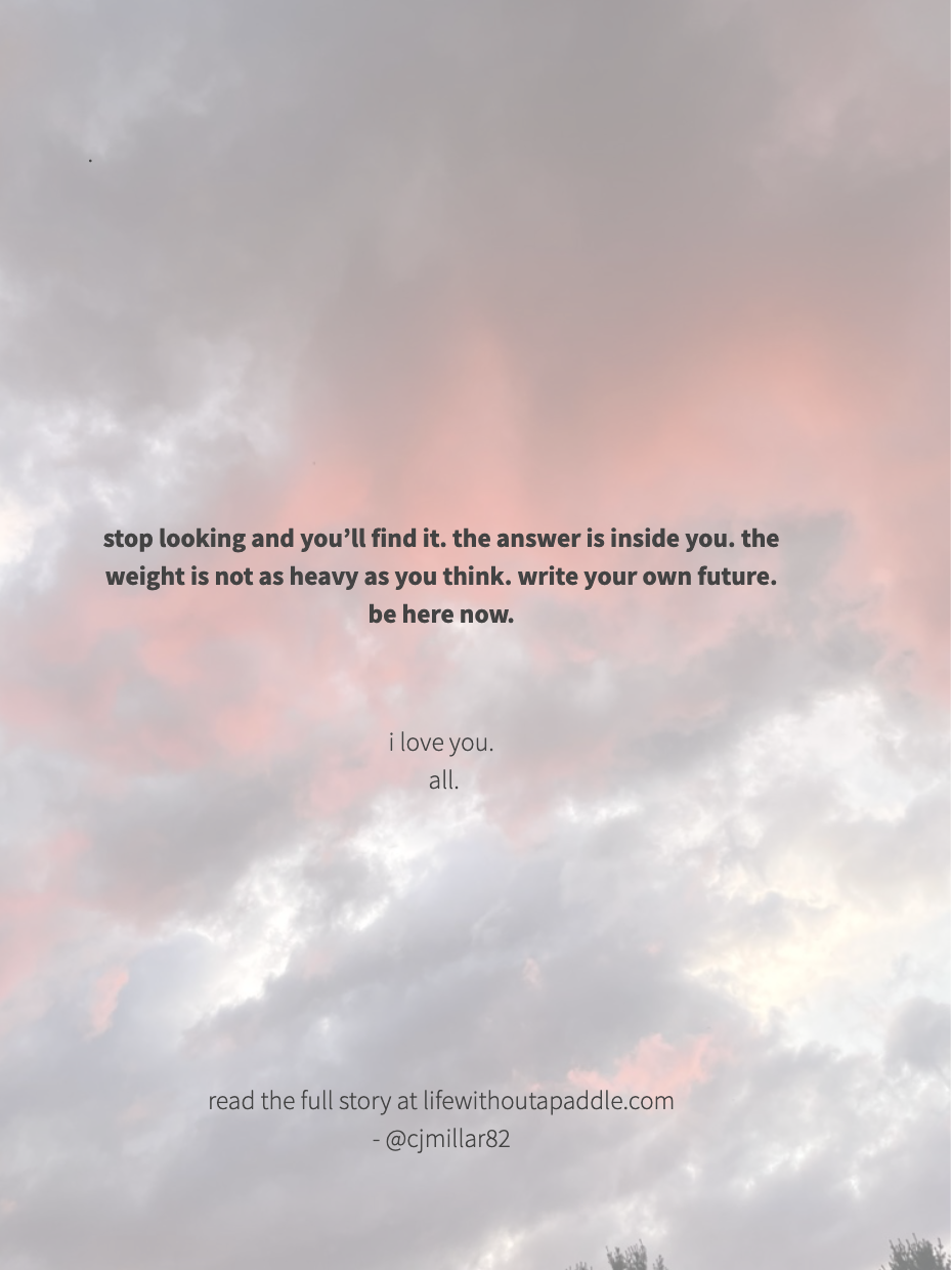 Life Without A Paddle